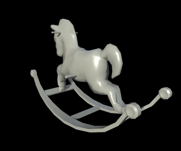 ArtStation - Rocking Horse | Game Assets