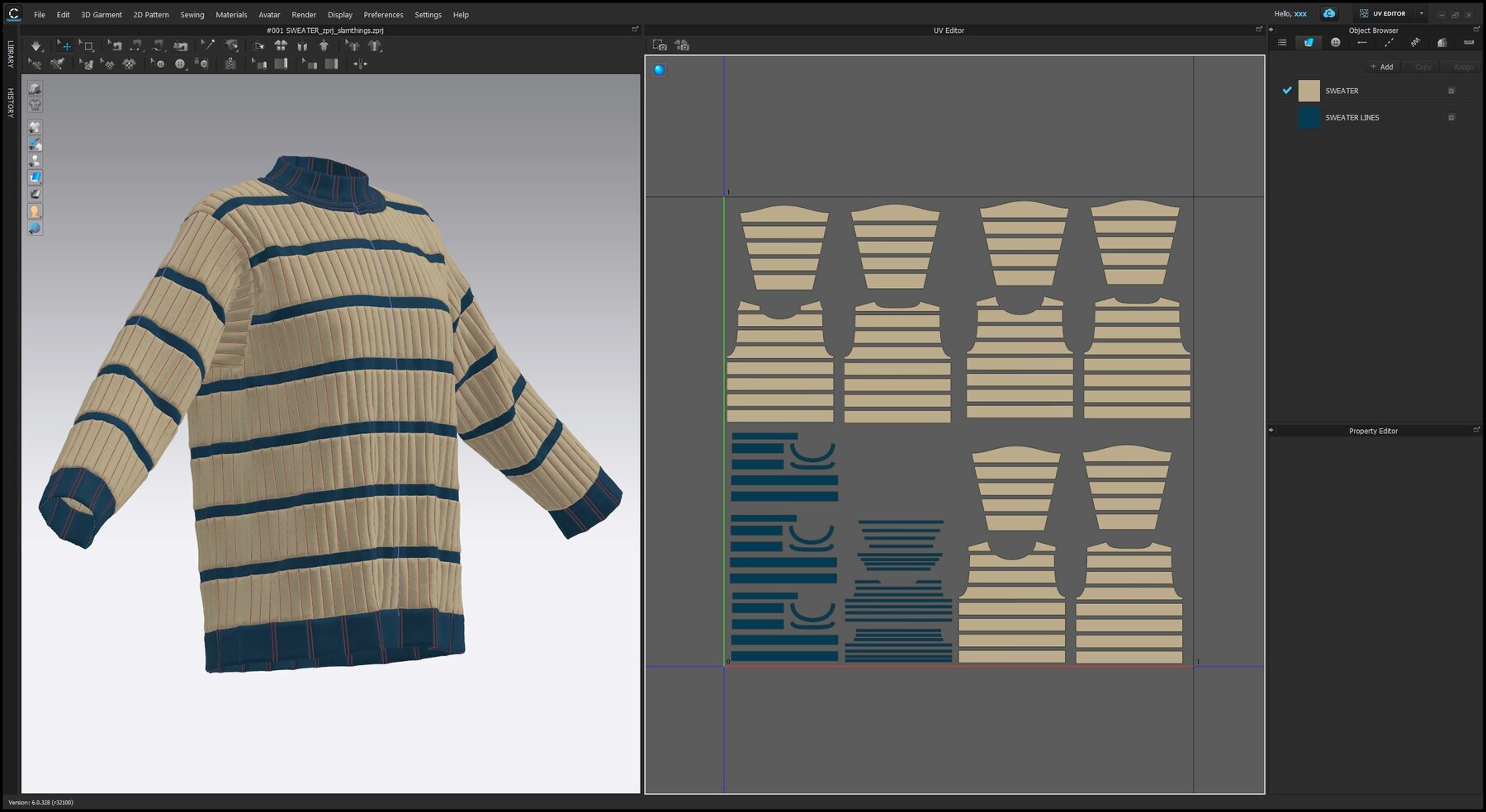 ArtStation - Streetwear Sweater #001 - Clo 3D / Marvelous Designer ...