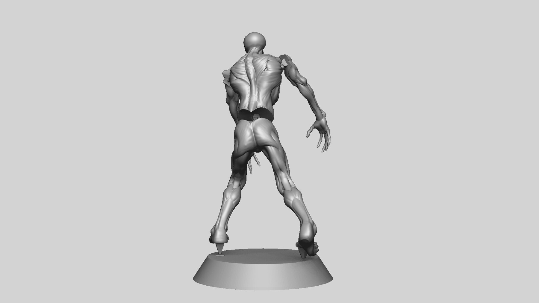 ArtStation - Zombie Undead Pose 03 3D print model | Resources