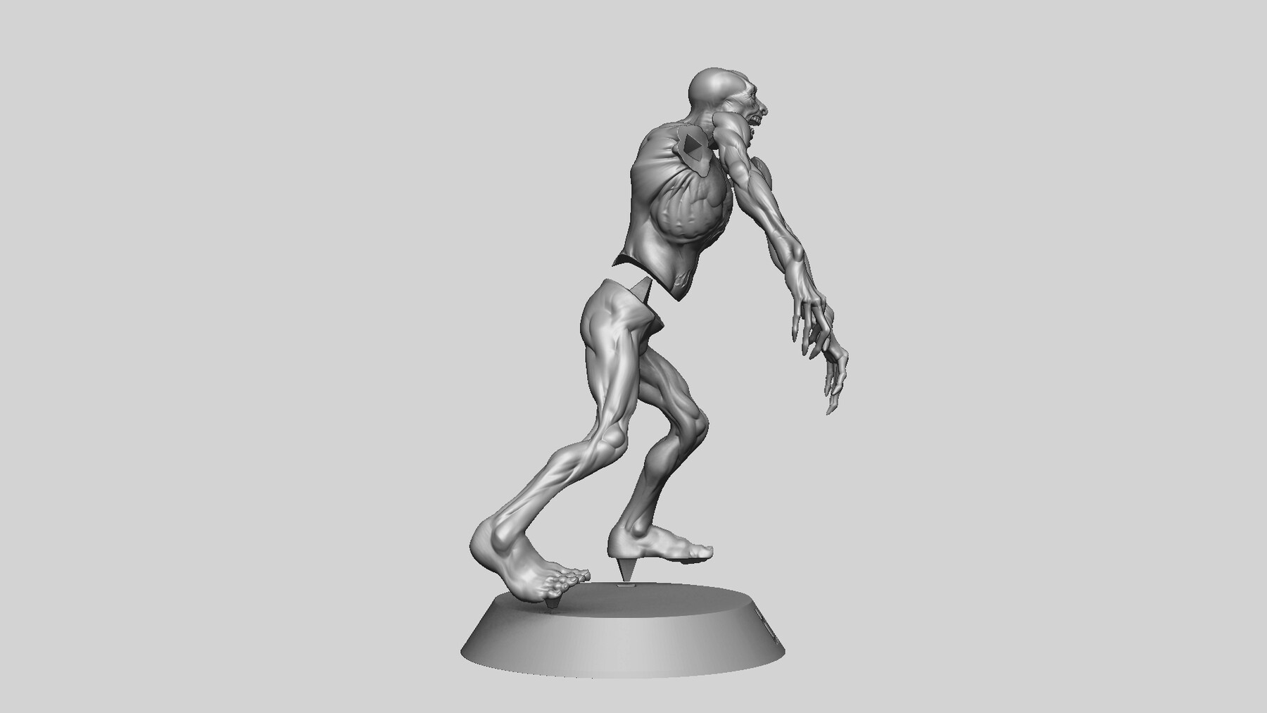 ArtStation - Zombie Undead Pose 03 3D print model | Resources
