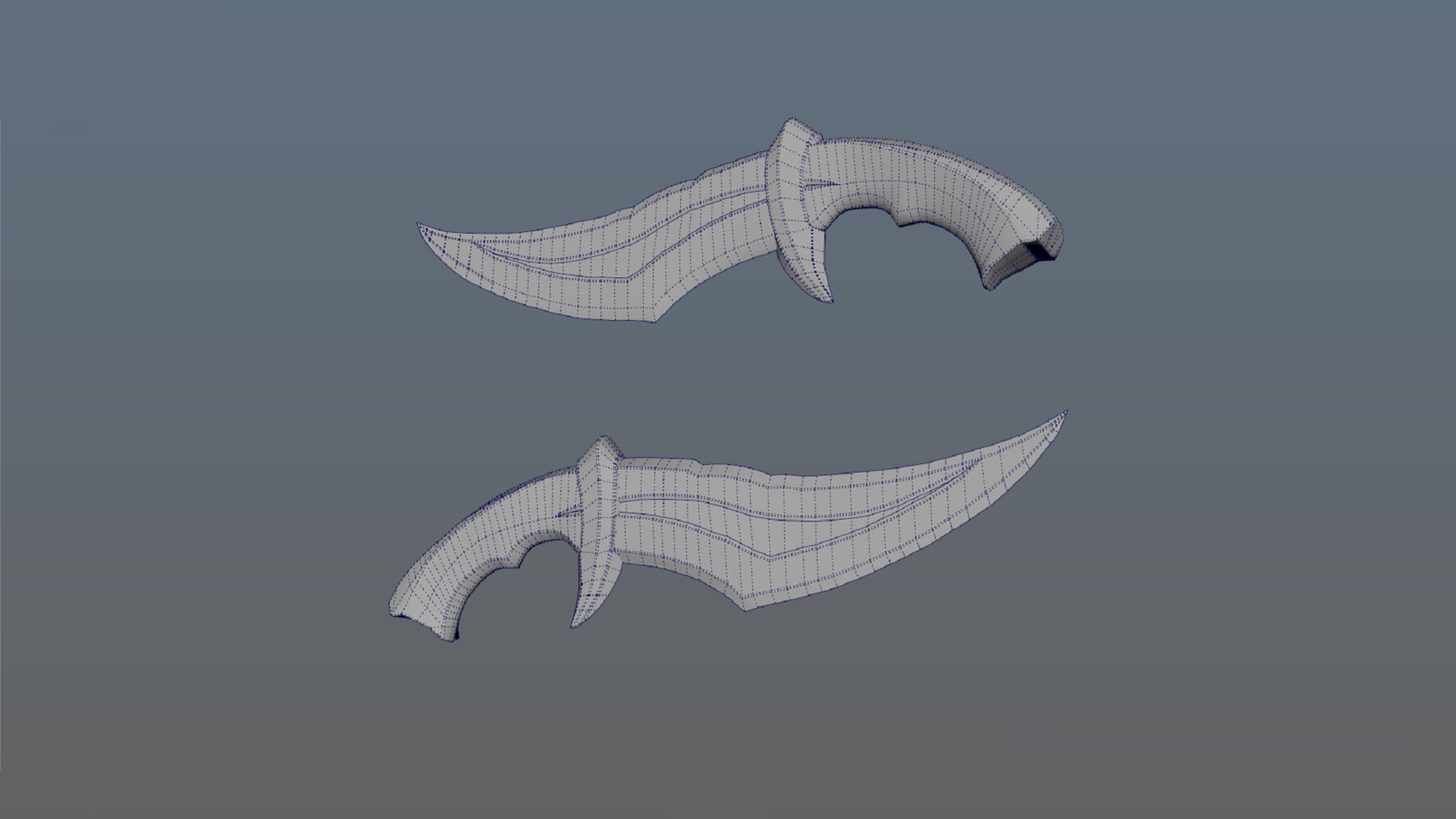 ArtStation - Stylized Fantasy Sword dagger PBR game ready Low-poly 3D ...