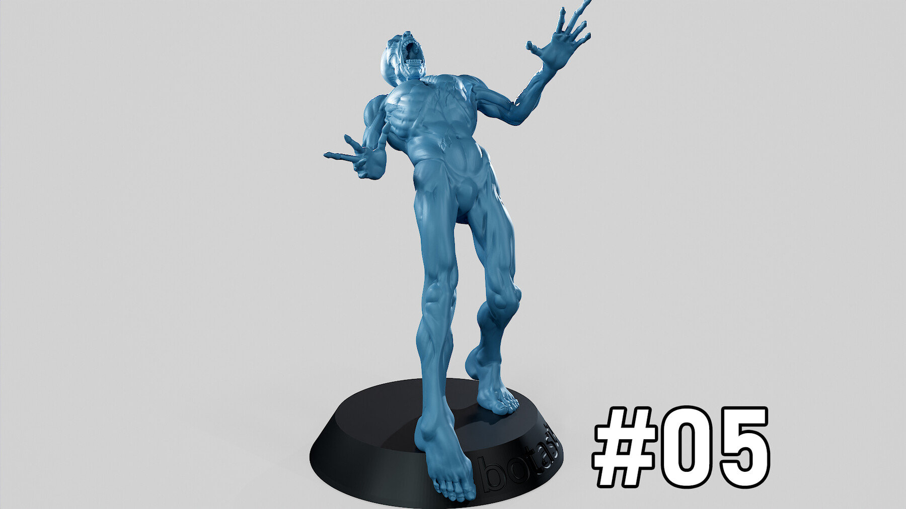 ArtStation - Zombie Undead Pose 05 3D printable model | Resources