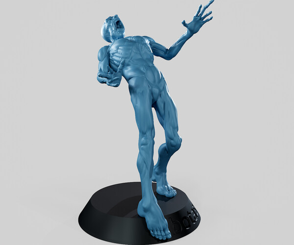 ArtStation - Zombie Undead Pose 05 3D printable model | Resources