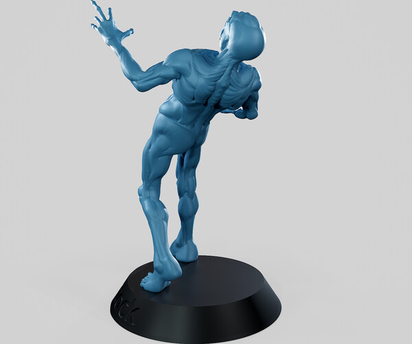 ArtStation - Zombie Undead Pose 05 3D printable model | Resources