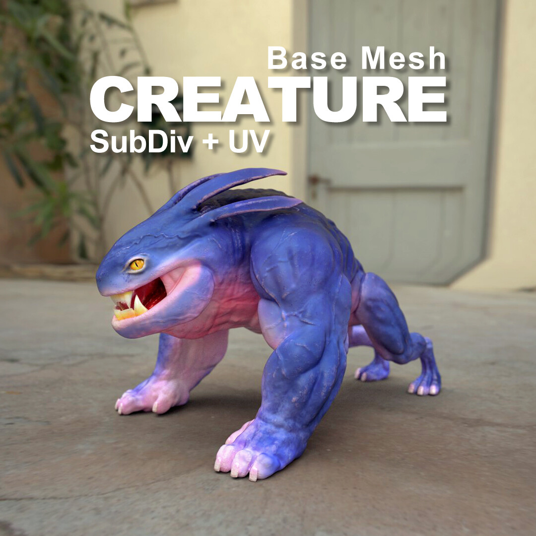 ArtStation - Sharky Creature [Special Edition] | Game Assets