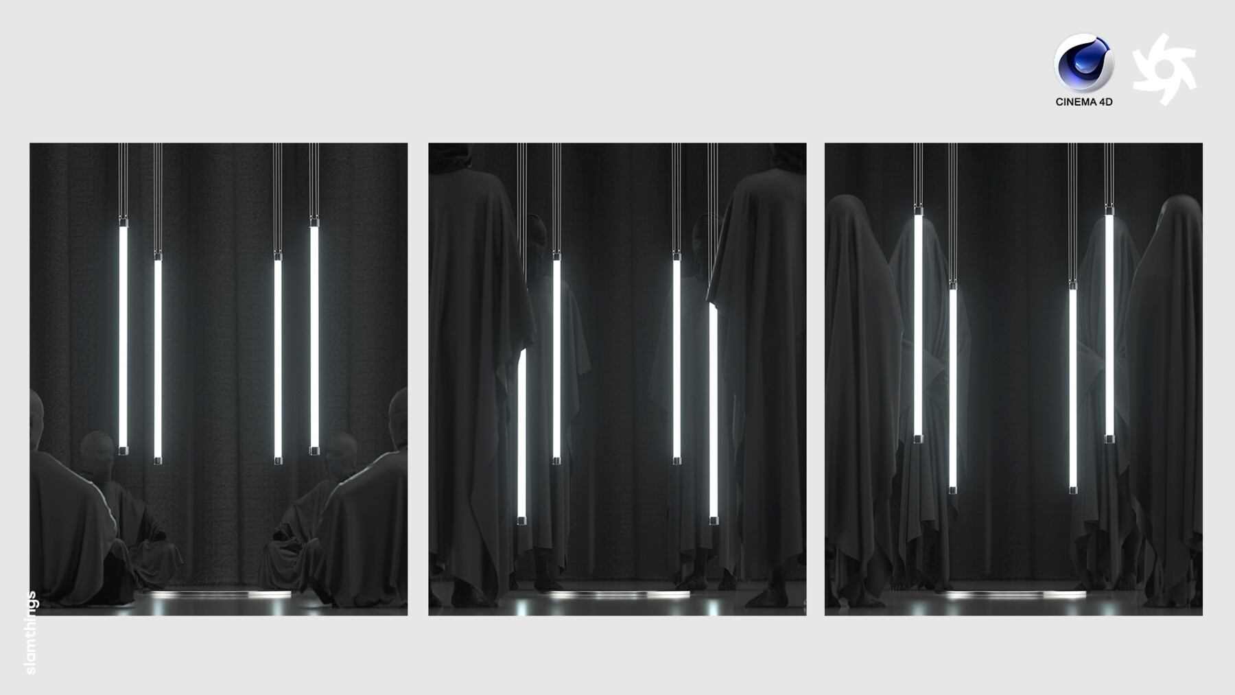 ArtStation - 3 BLACK STUDIO - Cinema 4D + Octane render | Resources