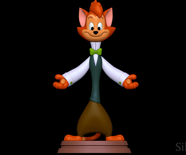 ArtStation - Danny - Cats Don`t Dance 3D print model | Resources