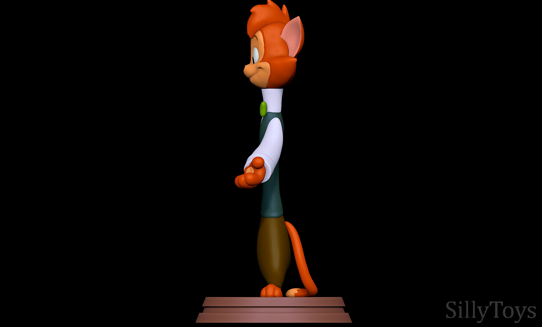 ArtStation - Danny - Cats Don`t Dance 3D print model | Resources