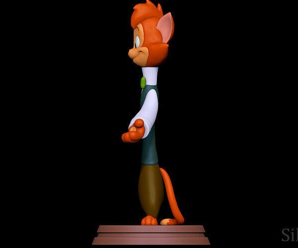 ArtStation - Danny - Cats Don`t Dance 3D print model | Resources