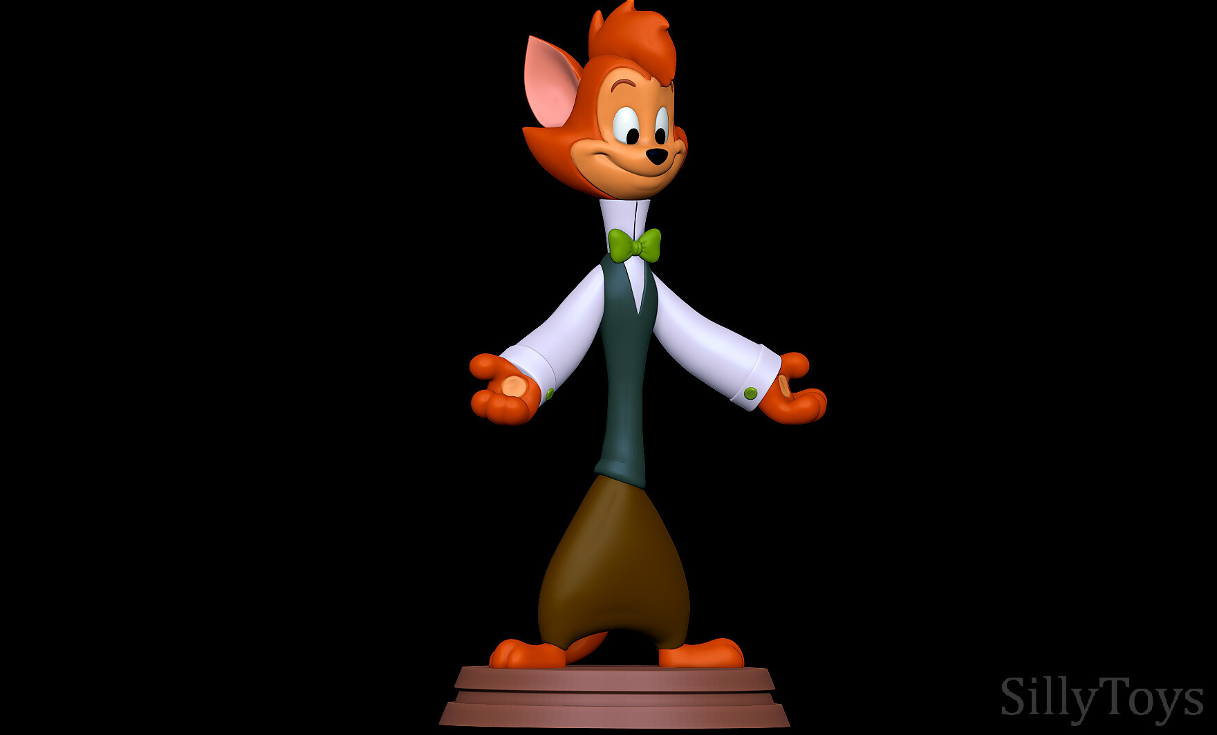 ArtStation - Danny - Cats Don`t Dance 3D print model | Resources