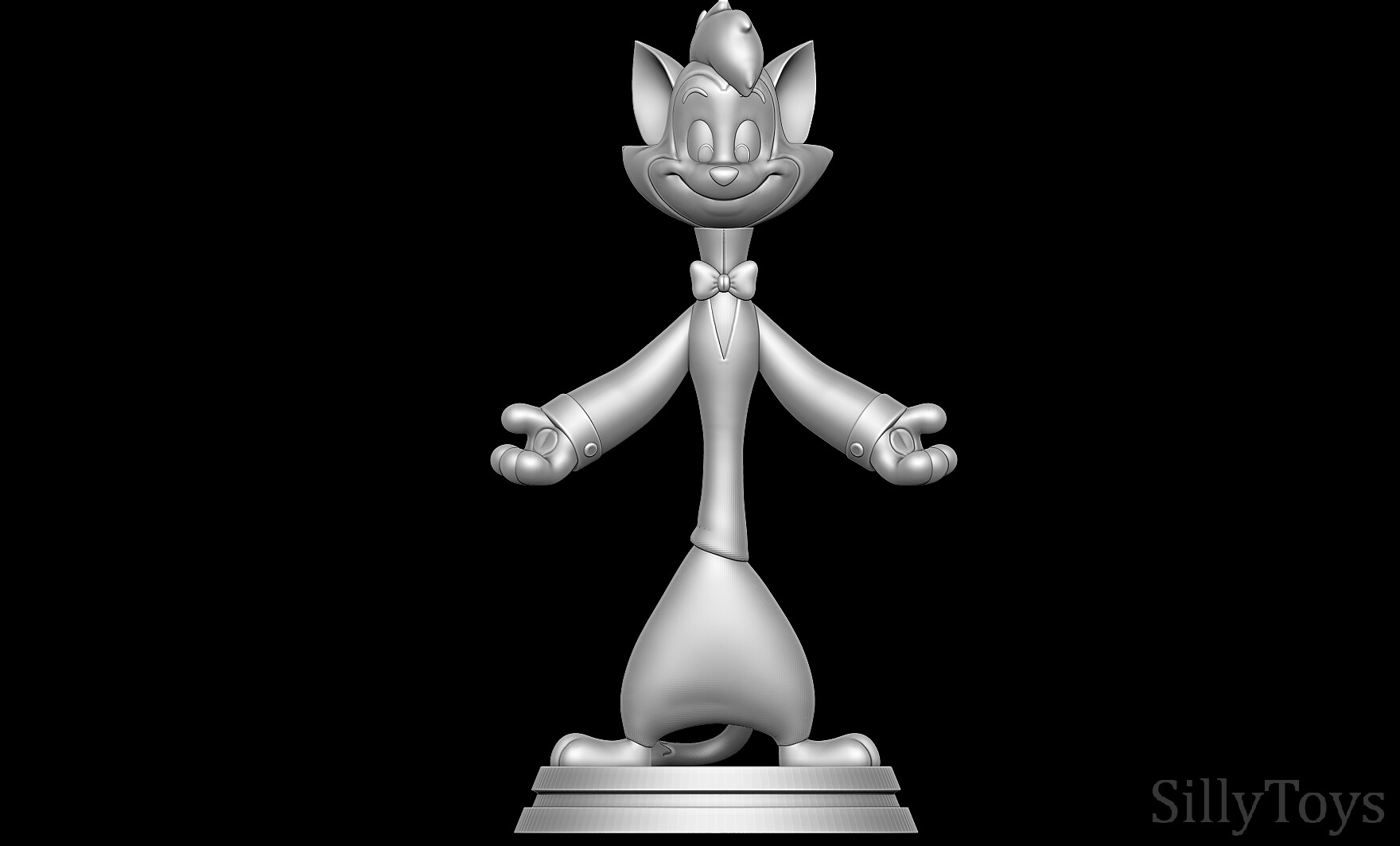 ArtStation - Danny - Cats Don`t Dance 3D print model | Resources