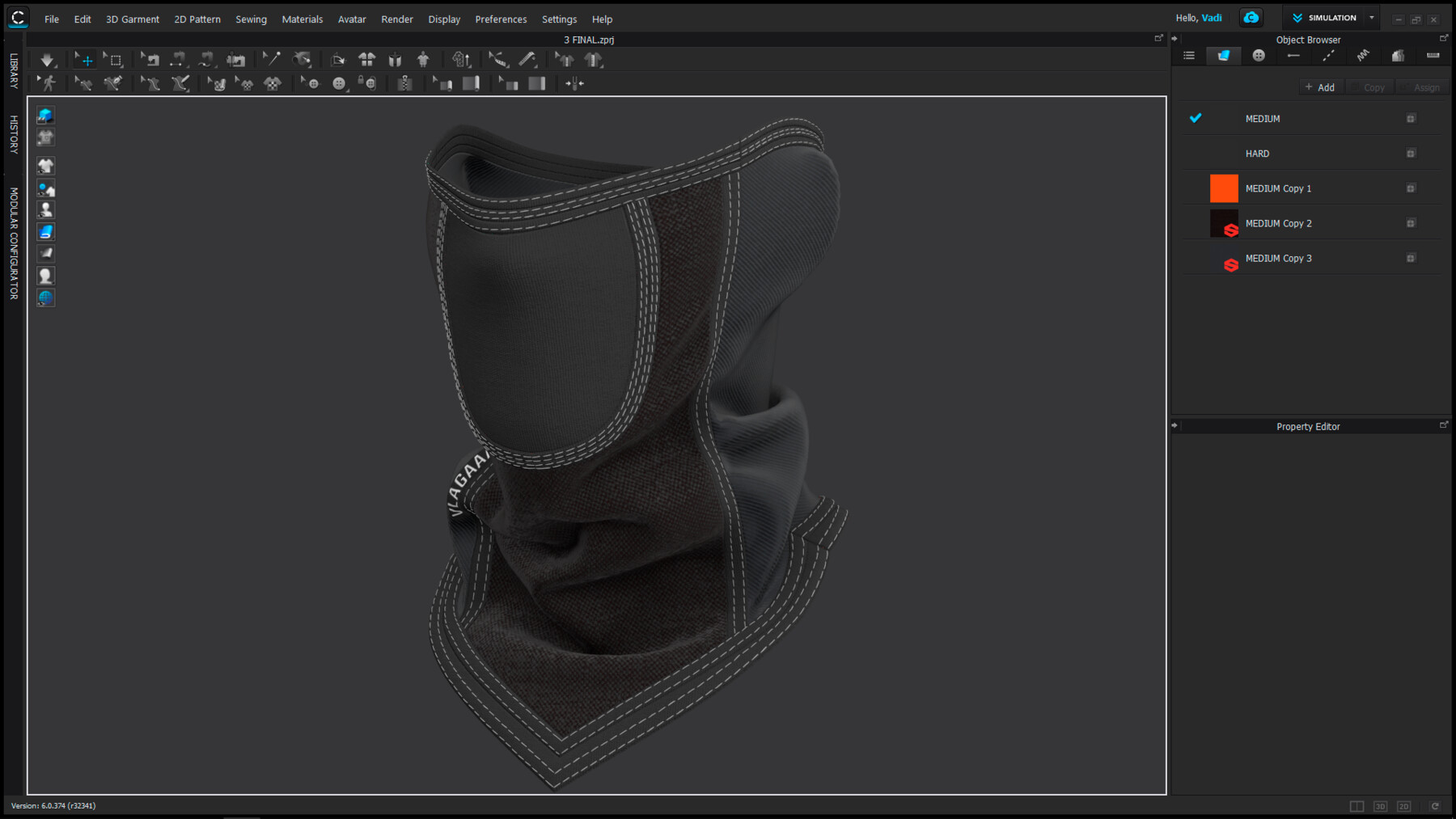 ArtStation - Ski Mask. Clo 3D / Marvelous Designer project +obj | Game ...