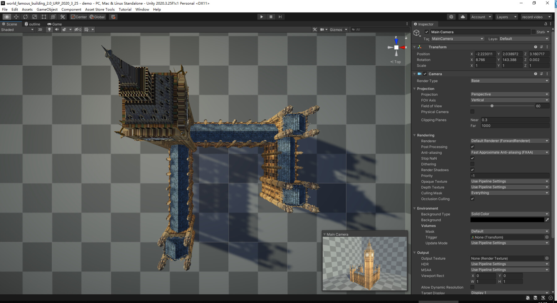 ArtStation - Big Ben | Game Assets
