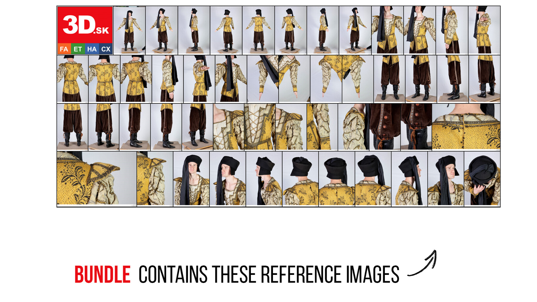 ArtStation - Historical Men's Clothing Reference #41 | Resources