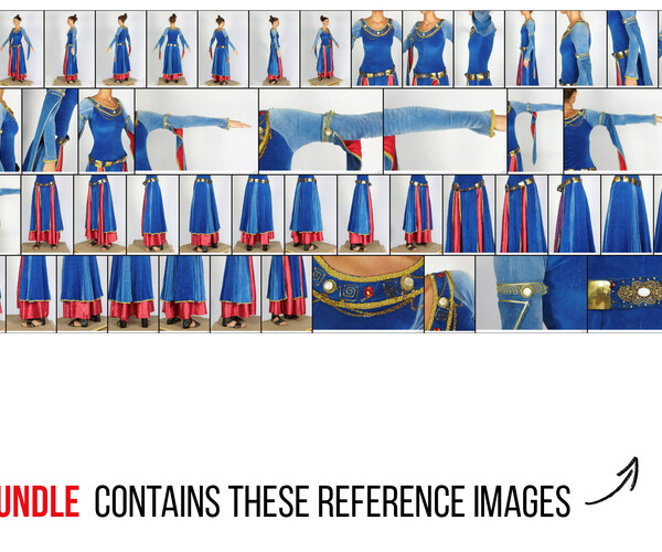 ArtStation - Historical Women's Clothing Reference #144 | Resources