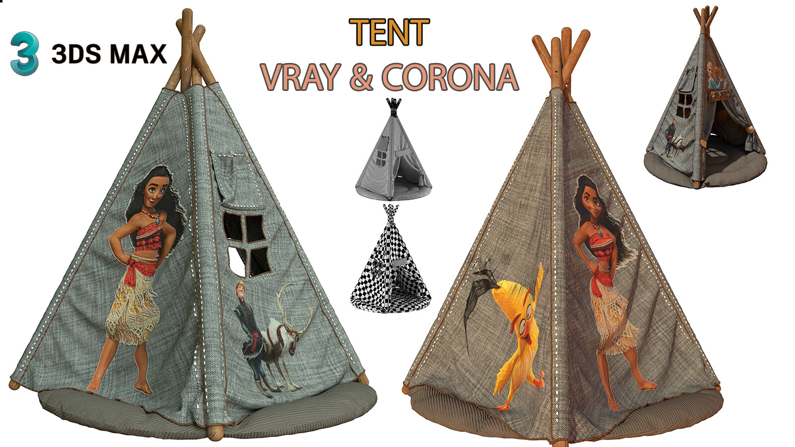 ArtStation - tent | Resources