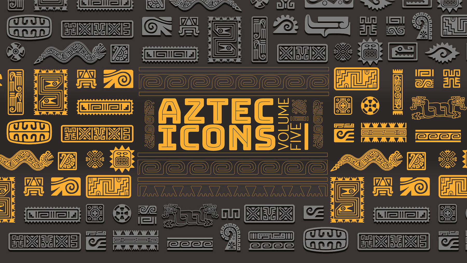 ArtStation - Aztec VECTOR ICONS Volume 5 | Artworks