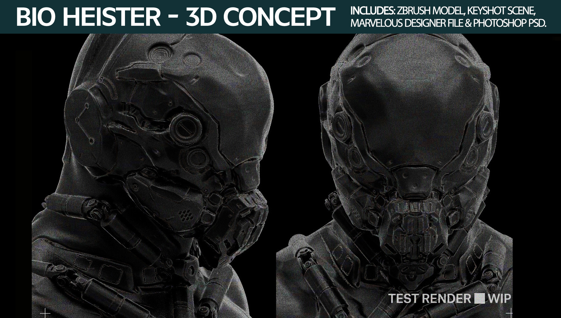 ArtStation - Bio Heister 3D Concept | Resources