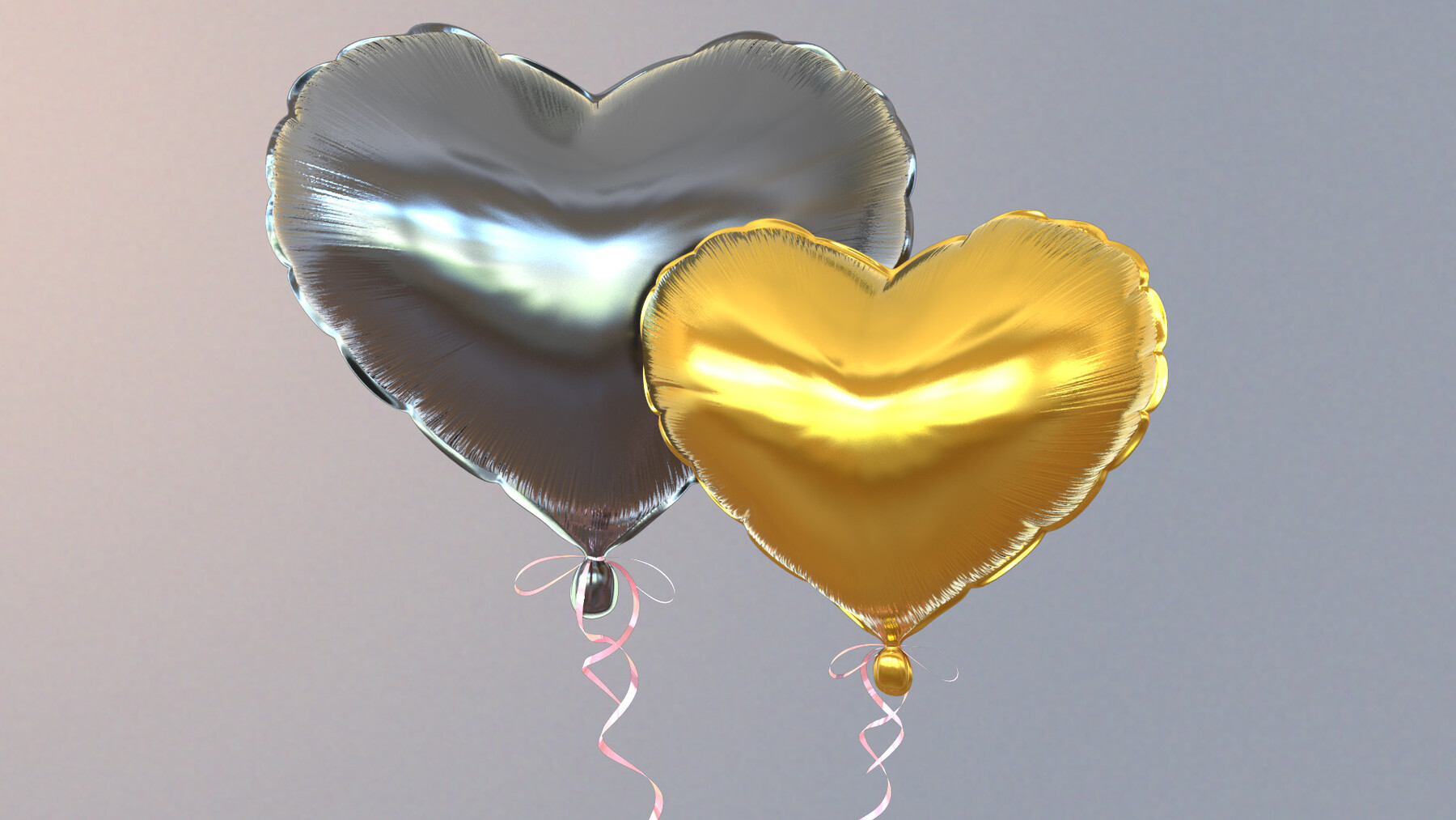 ArtStation - Balloons Low-poly model Collection | Resources