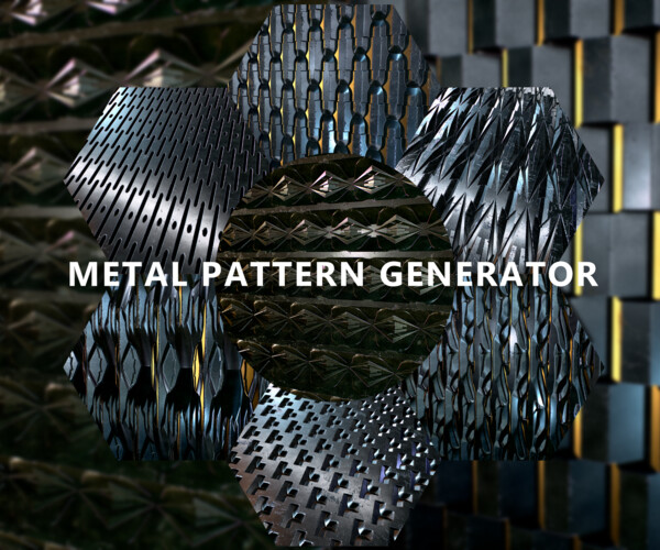 ArtStation - METAL PATTERN GENERATOR | Resources