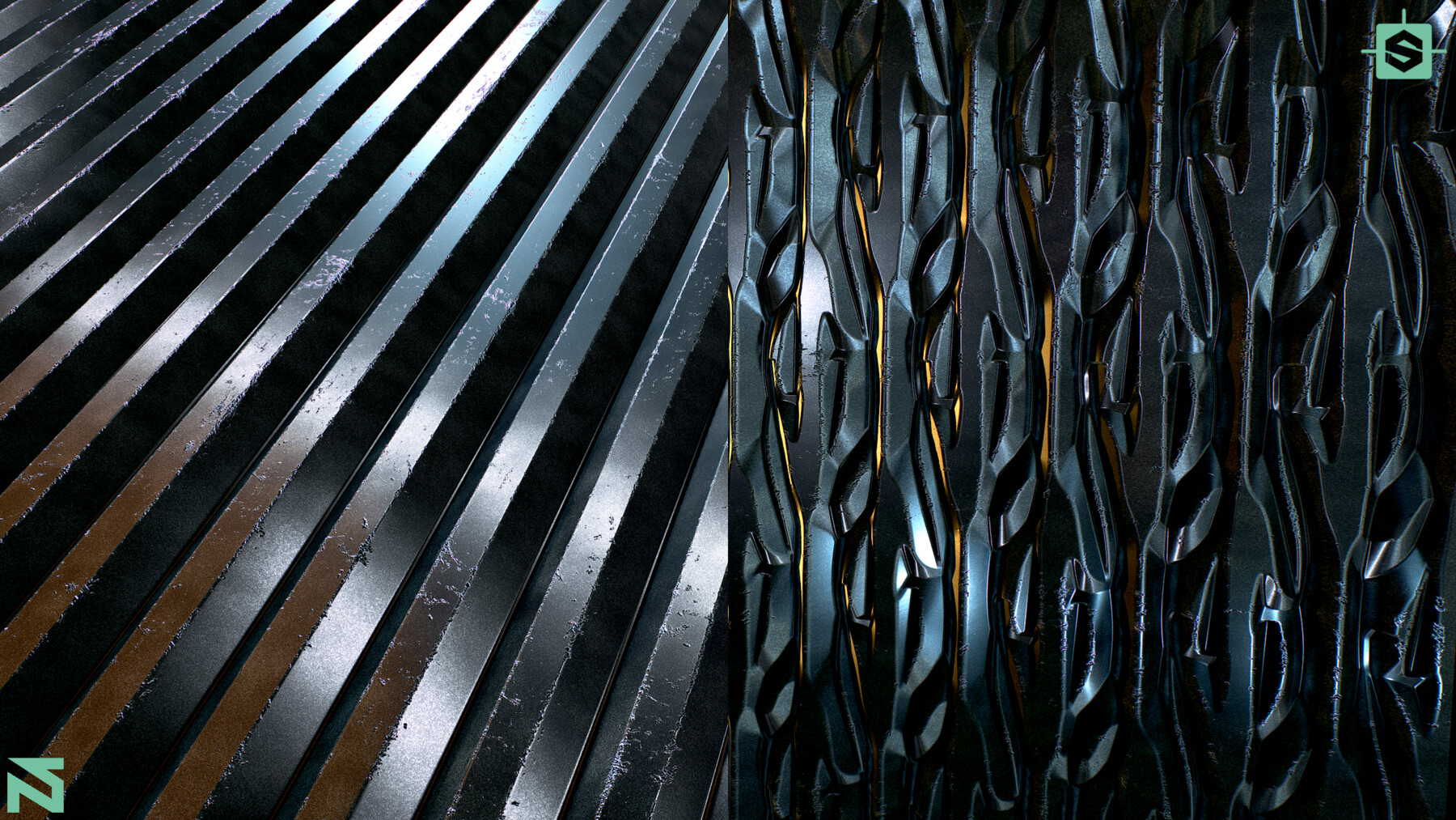 ArtStation - METAL PATTERN GENERATOR | Resources