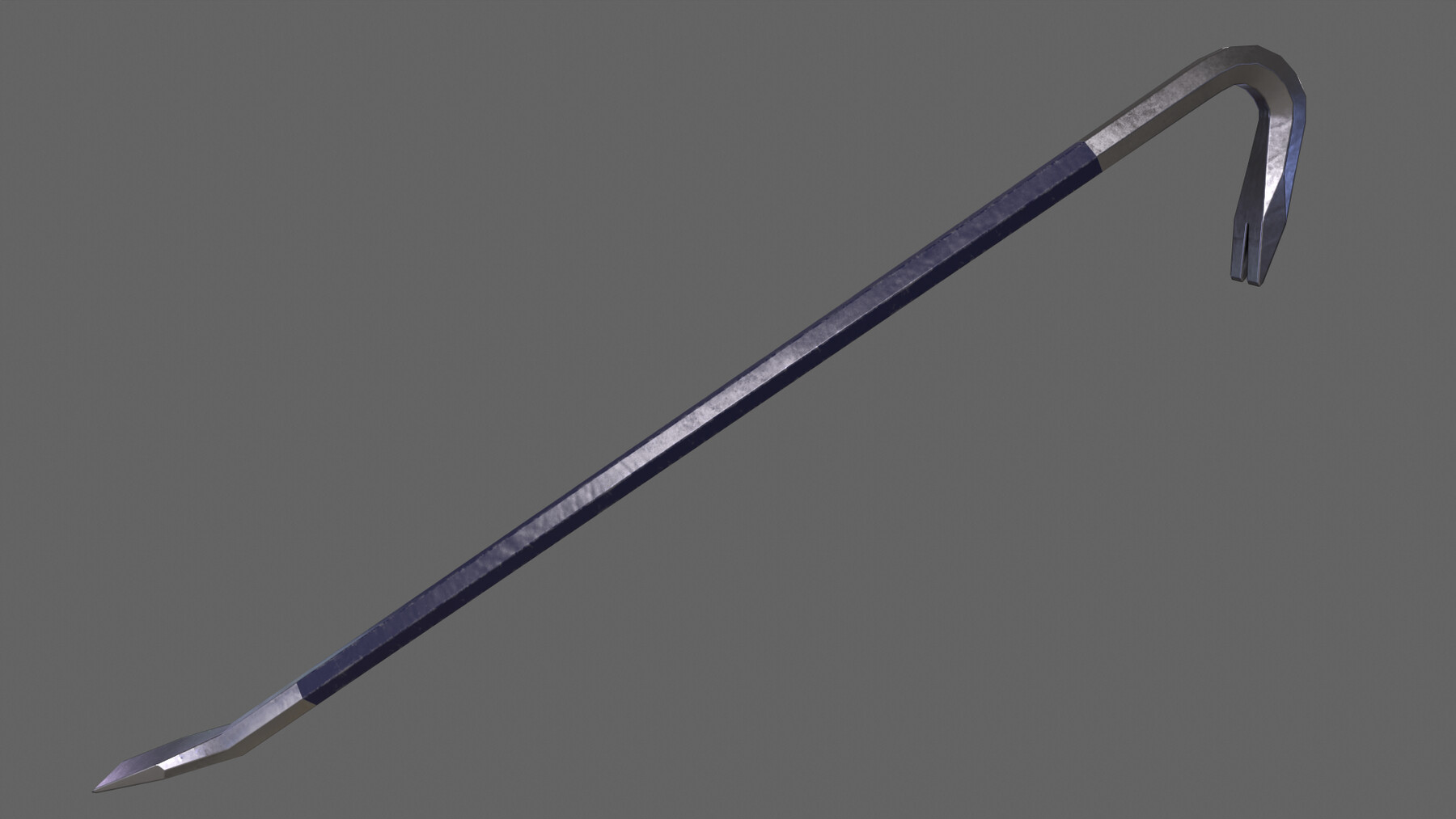 ArtStation - PBR Crowbar V1Blue | Game Assets