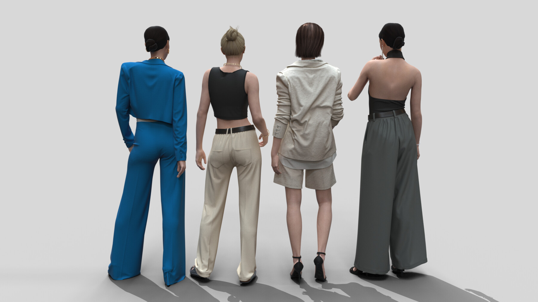 ArtStation - Realistic Women's Outfits | Resources