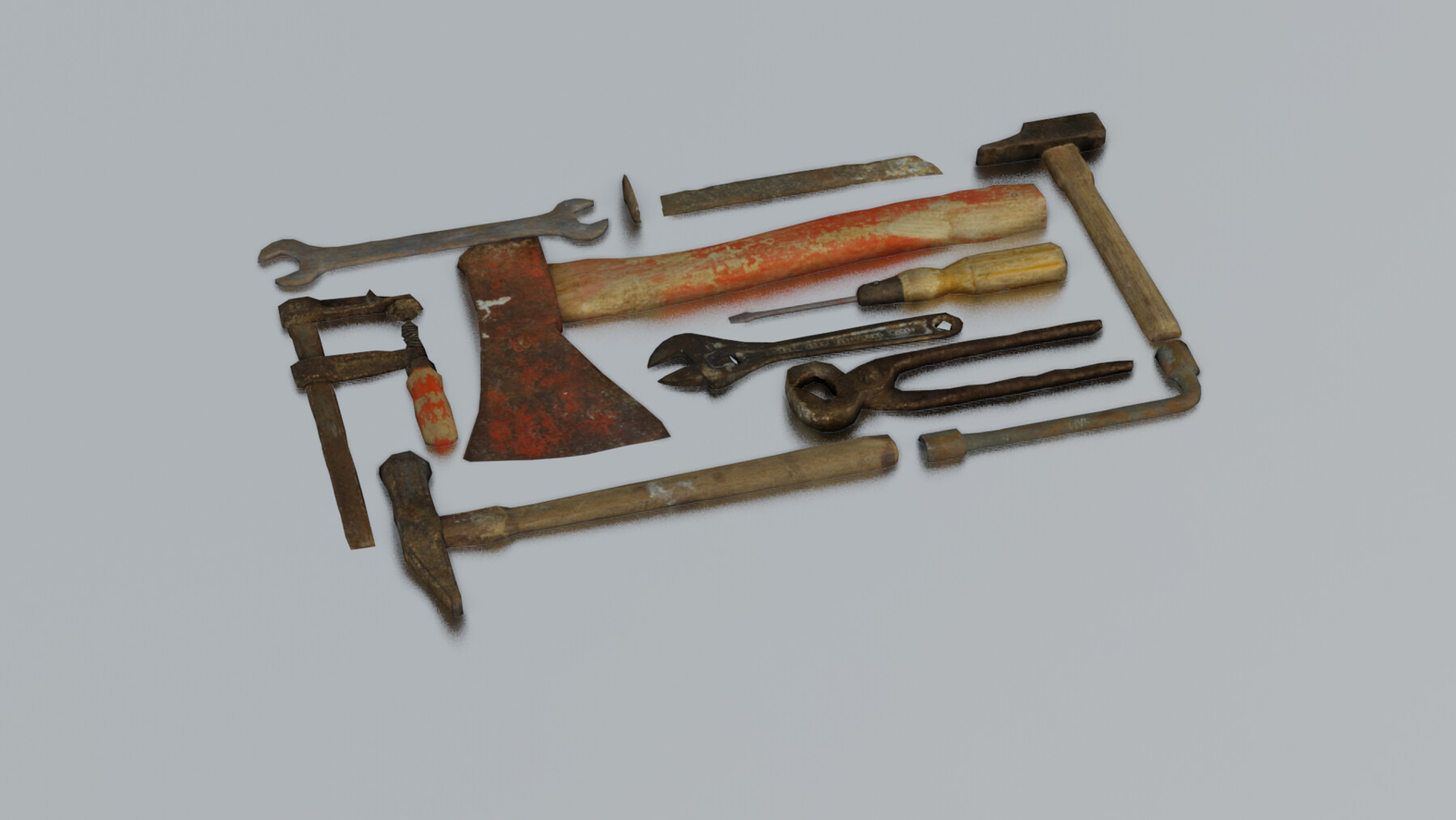 ArtStation - TOOLS SET GAME READY LOW POLY | Resources