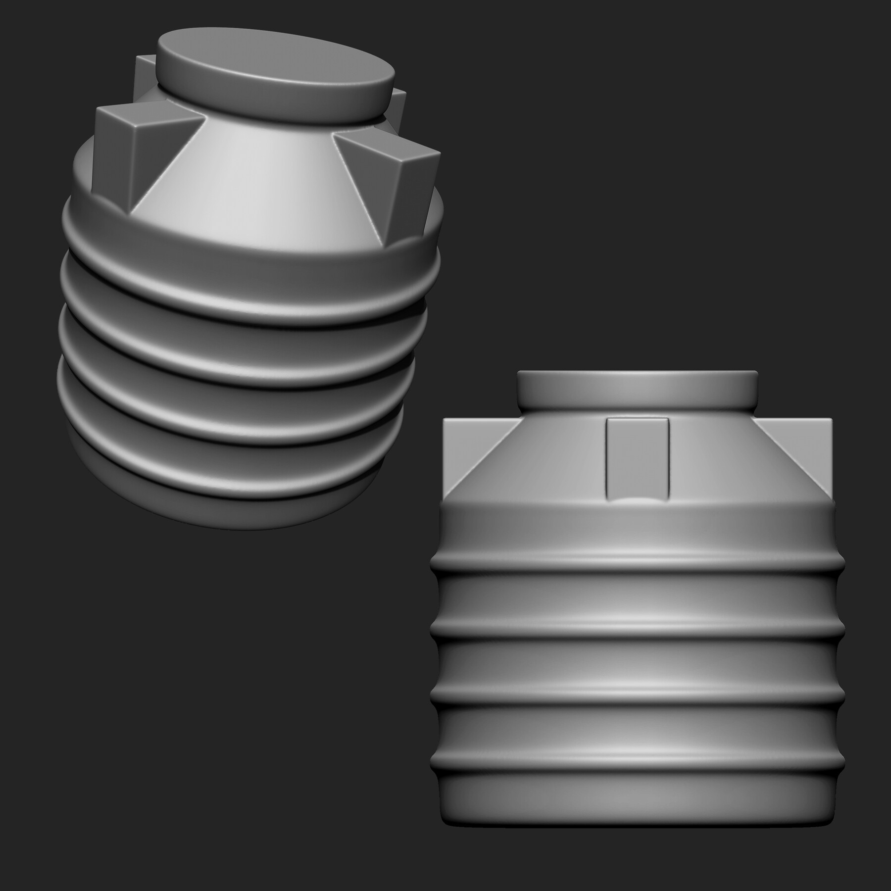 ArtStation - Objects Collection IMM Brush Pack (10 in One) Vol. 2 | Brushes