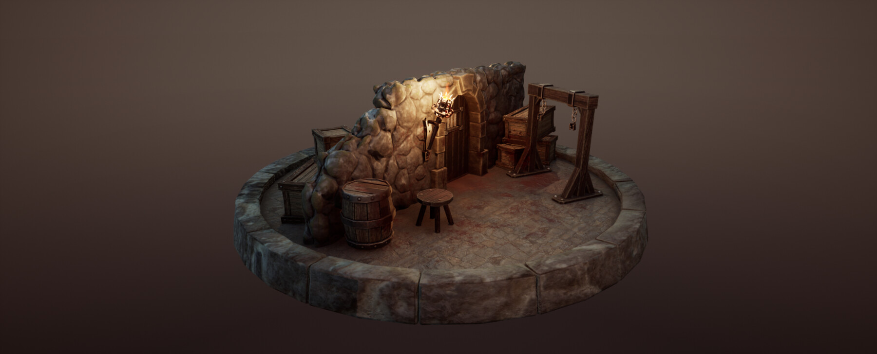 ArtStation - Stylized Skyrim Style Dungeon Scene Environment Blender & Unreal Engine 5 Pack ...