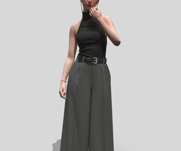 ArtStation - Realistic Women's Outfits | Resources