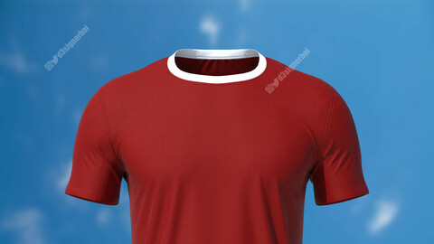 ArtStation - Polo Collar Football Shirt for CLO3D & Marvelous Designer ...
