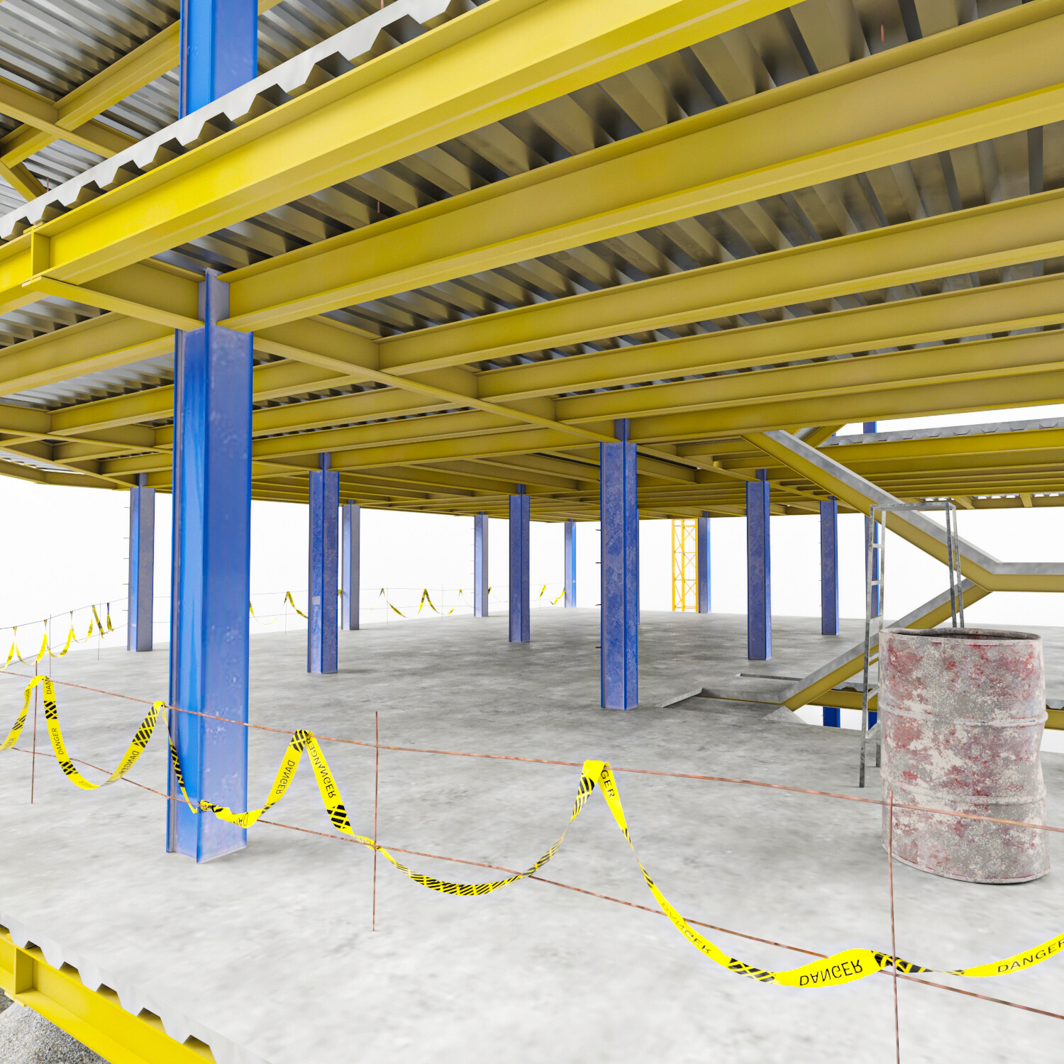 ArtStation - Steel Frame Building | Resources