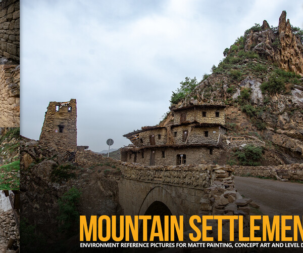 ArtStation - 670+ Mountain Settlement Reference Pictures | Resources