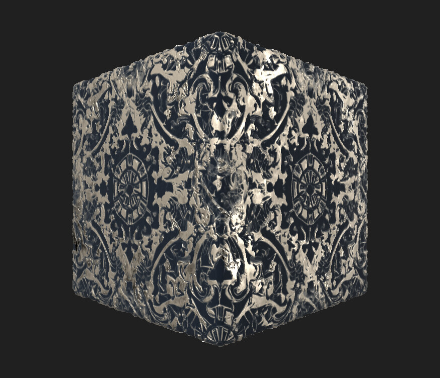 ArtStation - AI painting generate 20 Carved materials package | Resources