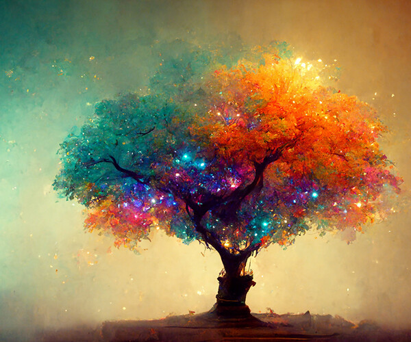 ArtStation - Magic tree 01 | Artworks