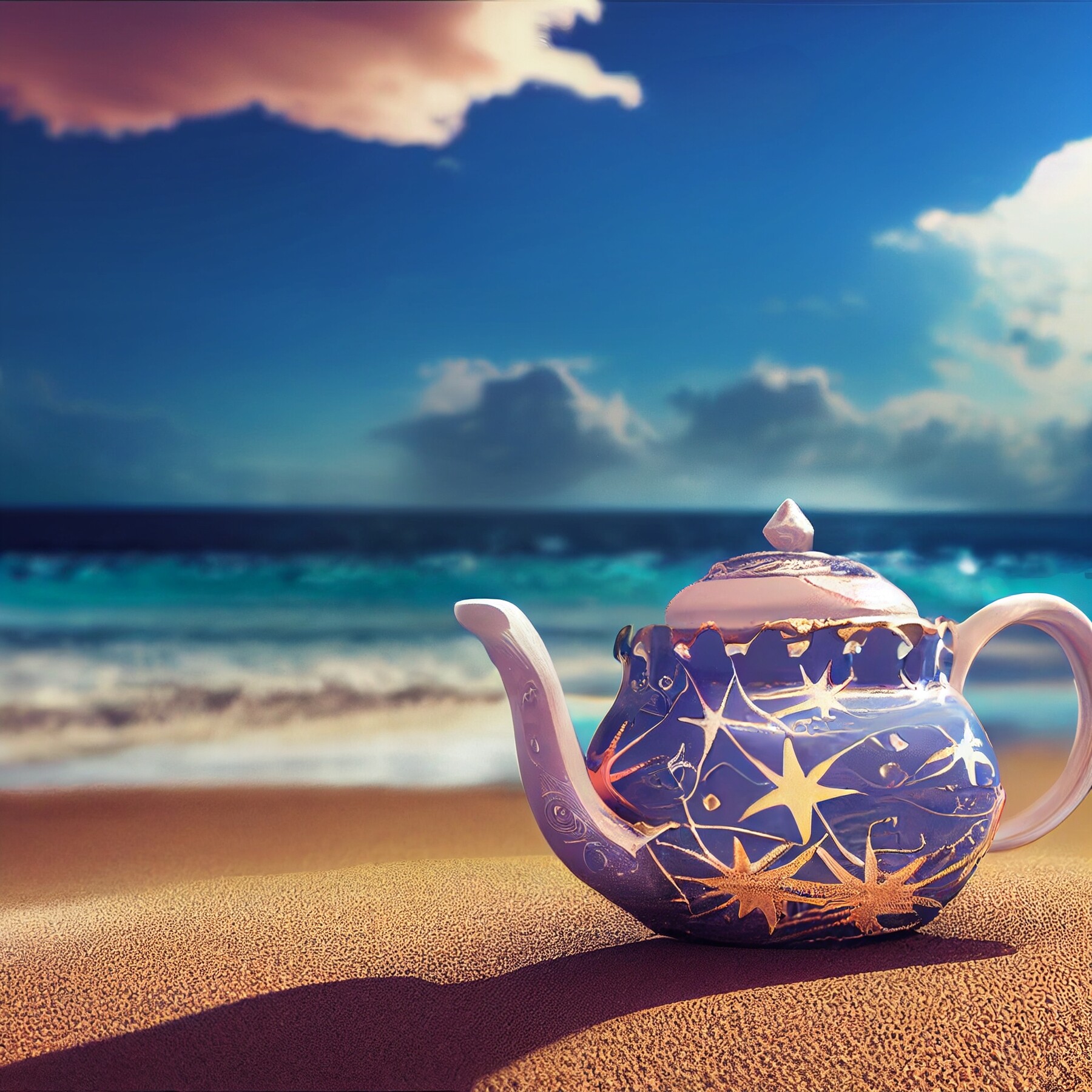 ArtStation - Tea by the Sea | Artworks