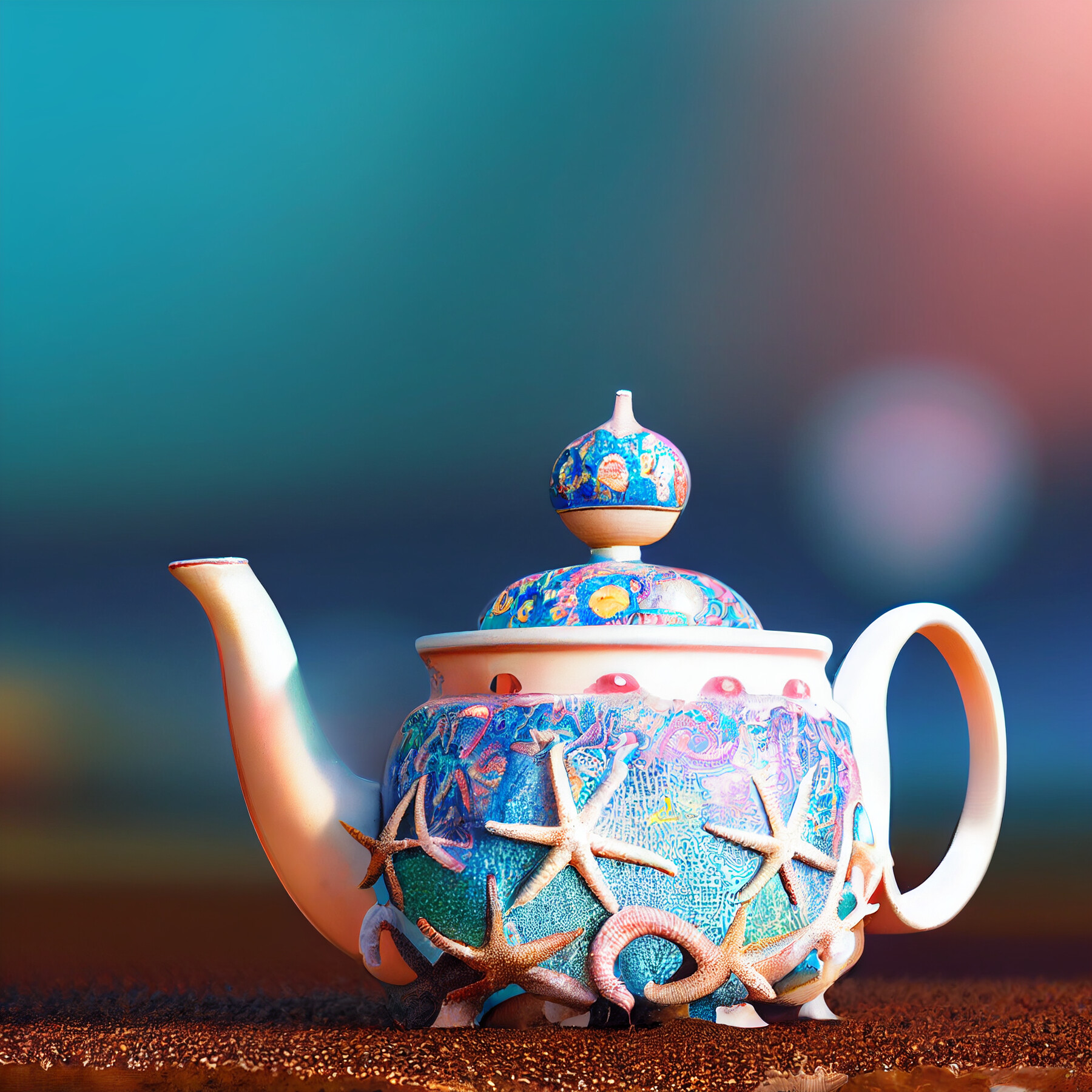 ArtStation - Tea by the Sea | Artworks