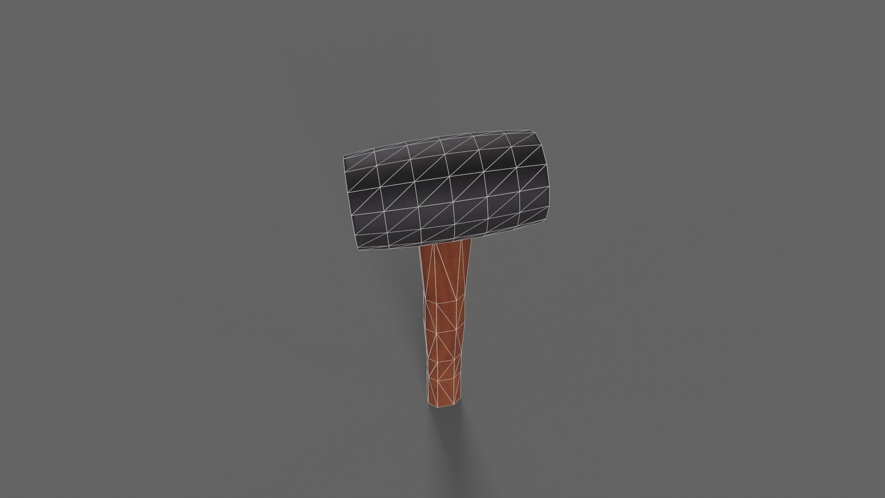 ArtStation - PBR Rubber Mallet Hammer Wood2 | Game Assets