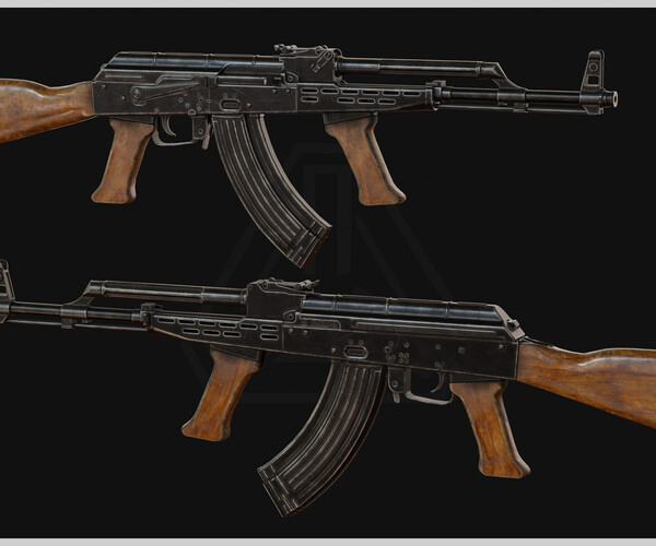 ArtStation - Hungarian AKs, AKM-63 - AMD-65 | Game Assets