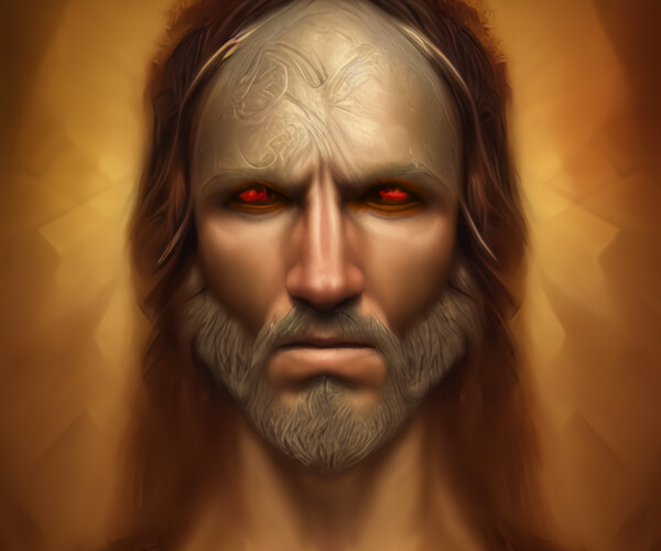 ArtStation - Jesus with godly form | Artworks