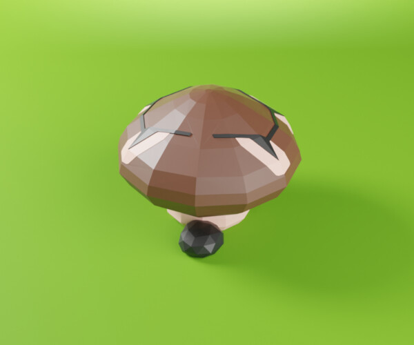 ArtStation - Goomba Super Mario Bros 3D Model | Resources