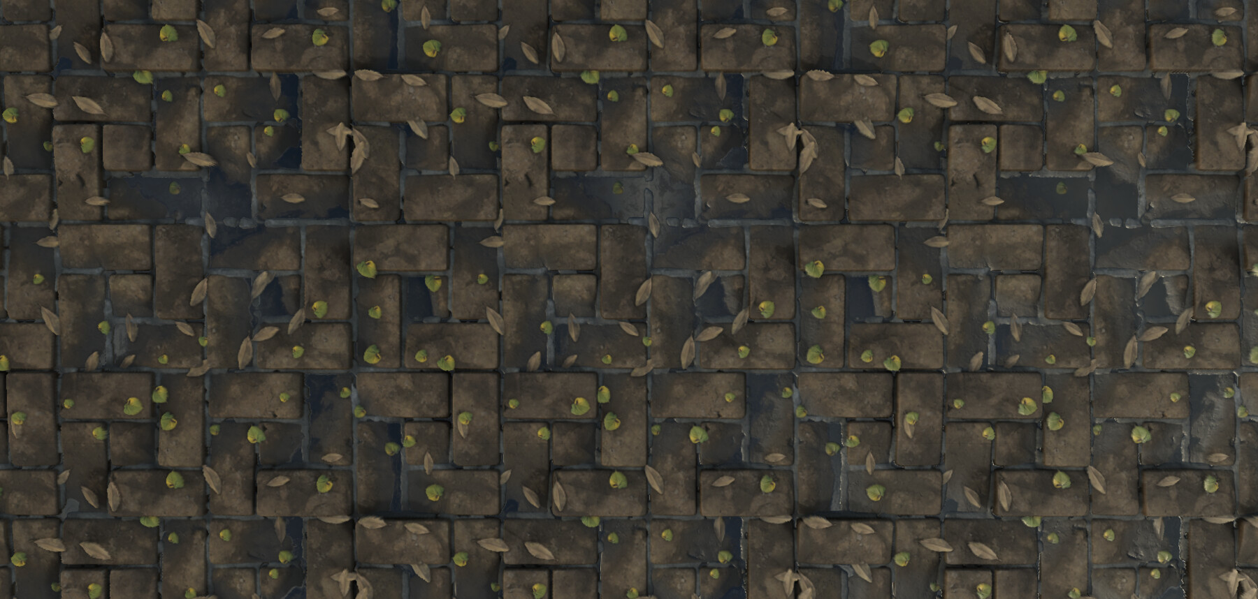 ArtStation - Ground Brick Material 8 | Game Assets