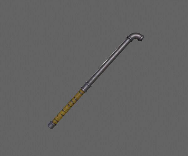 ArtStation - PBR Pipe Weapon V1d | Game Assets