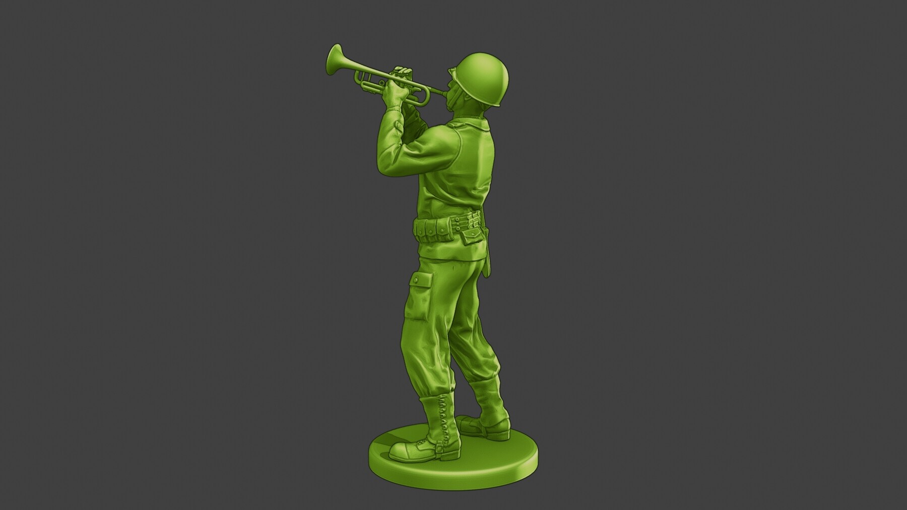 ArtStation - American soldier ww2 Trumpet A15 | Resources