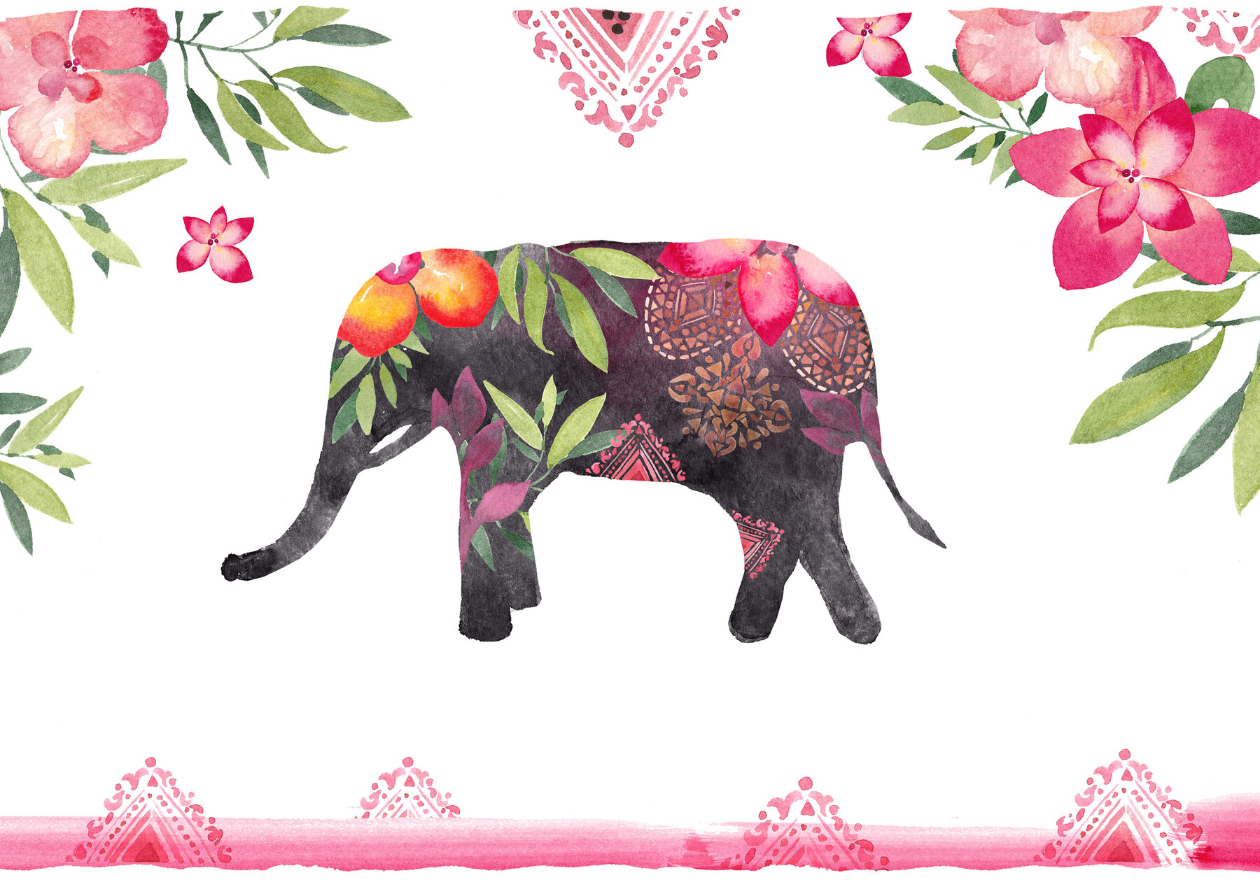 ArtStation - Color the elephant | Artworks