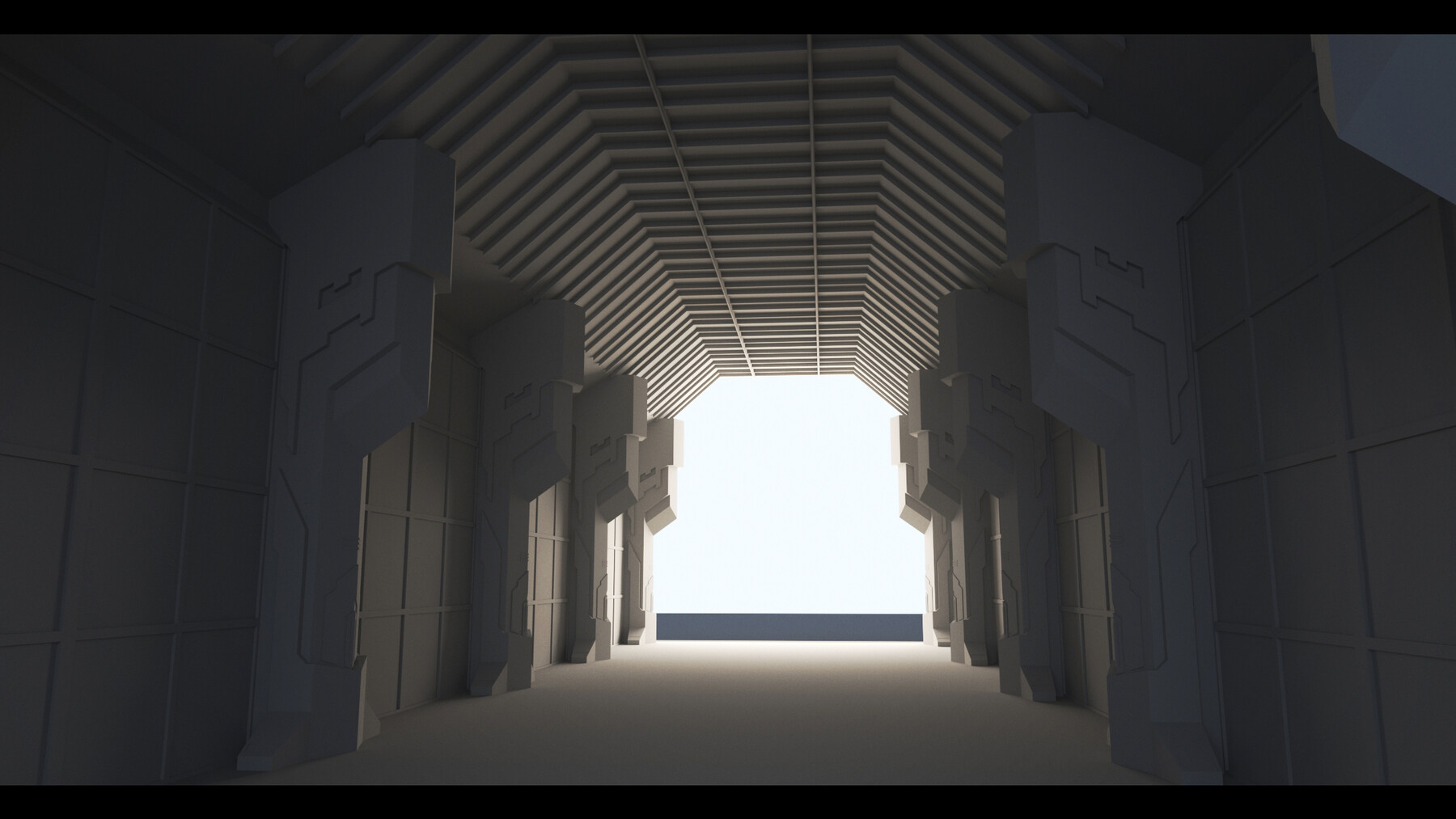 ArtStation - 3 Sci-Fi Cabins & A Corridor- High detail 3d models | Resources