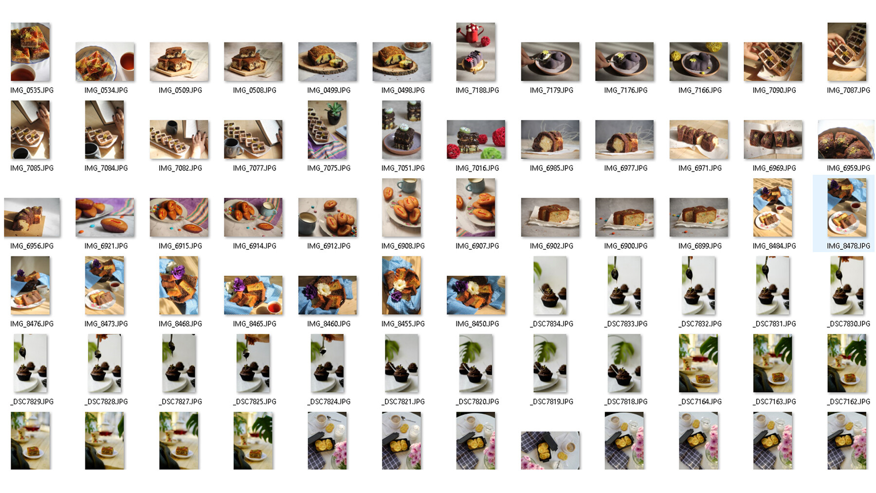 ArtStation - Collection of sweets + 480 pictures (50 types) vol.1 | Resources