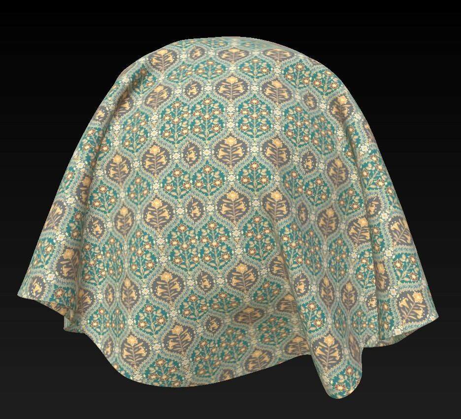 ArtStation - 10 Fabric Patterns Seamless and Tileable Vol. 8 | Game Assets