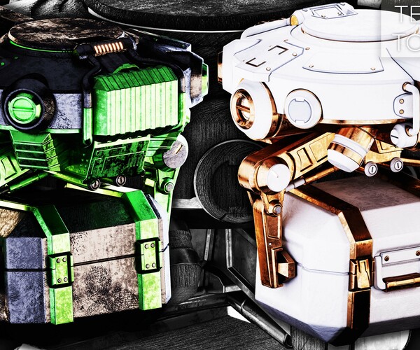 ArtStation - TEXTURE TOOLBOX - VOL 4 - 1000 MAPS - (ALPHA - STENCIL ...